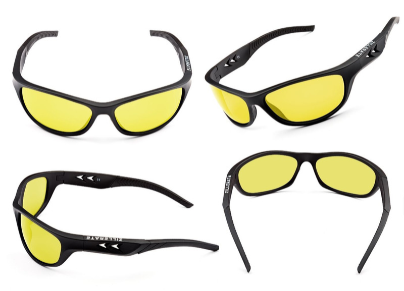 ZILLERATE Night Driving Glasses - Anti Glare Yellow Tinted Lenses for ...